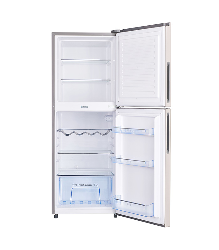 210L Double door refrigerator with large freezer compartment (up to 90L ...
